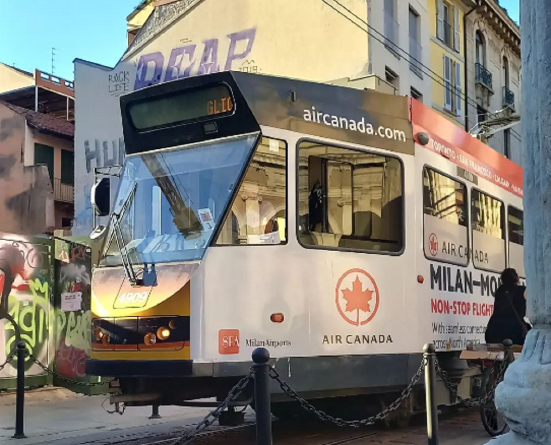 Tram 3 Milano Capolinea Milan ATM536, Capolinea Affori, Gen 2008