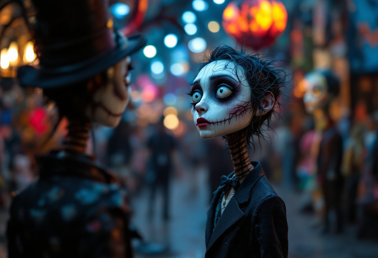 Mostra Tim Burton a Milano: un viaggio nell'arte e nel cinema
