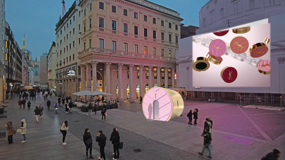 YSL Pop-Up Milano: un’esperienza immersiva con Make Me Blush Powder