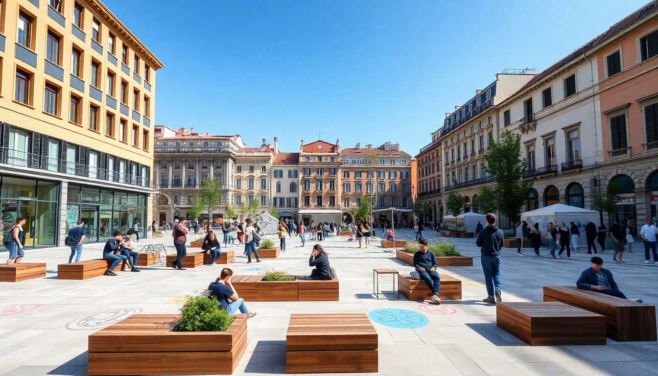 Milano inaugura la piazza tattica Open Casello per i giovani nel 2025