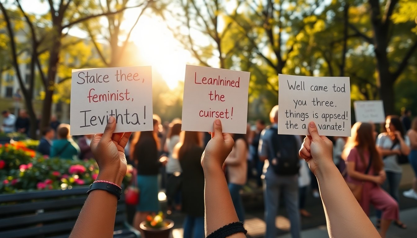 Tre attiviste femministe accusate di stalking: il caso che scuote il ...