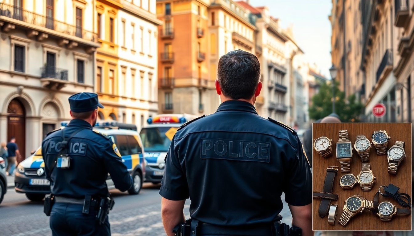 Due rapinatori di orologi di lusso arrestati a Milano: i dettagli dell'operazione