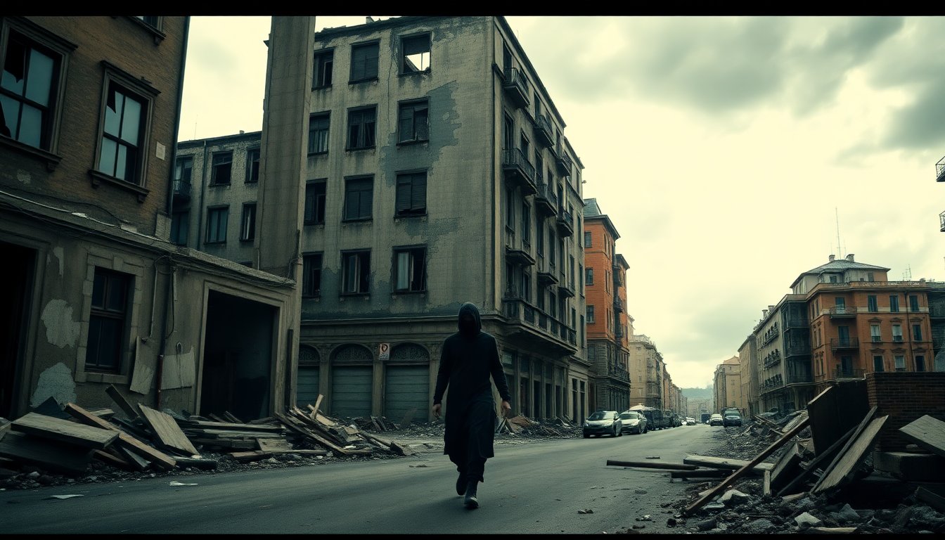 Angeli del Giudizio: La Rappresentazione Teatrale di un'Apocalisse Urbana